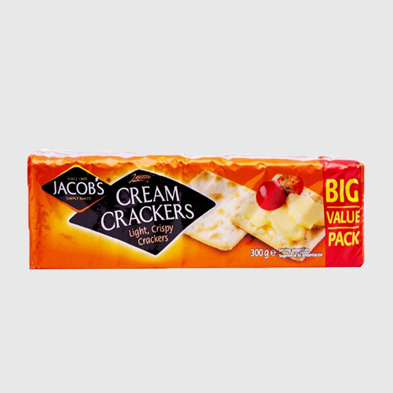 Cream Crackers Jacobs 300G | Shoprite NG